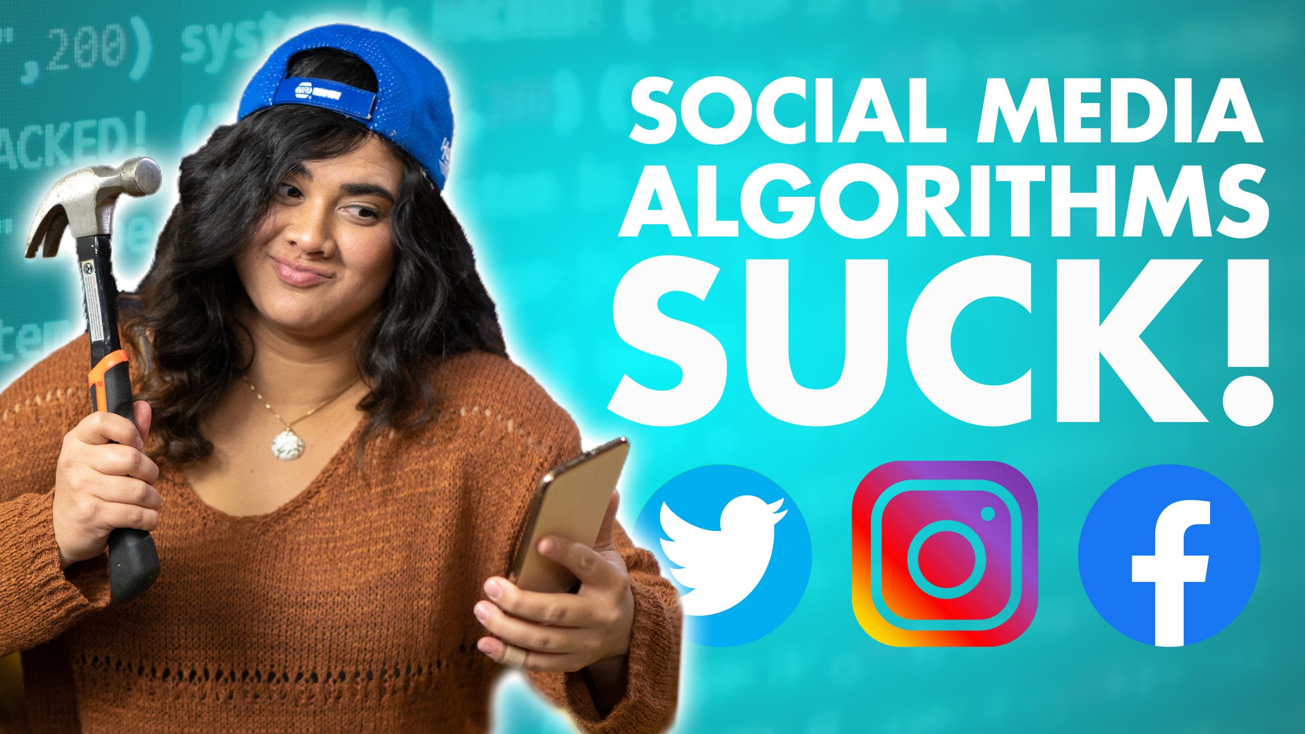 The Algorithm Sucks, And How To Fix It.